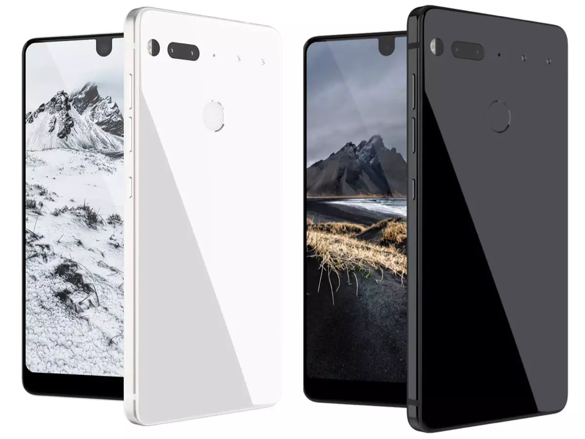 Unframe smartphone Essential Phone, the main 