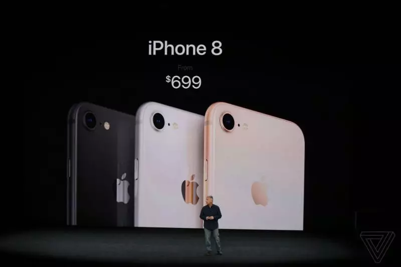 Tħabbira iPhone 8 - Bering Ġdid b'każ tal-ħġieġ fuq Apple A11 6999_10