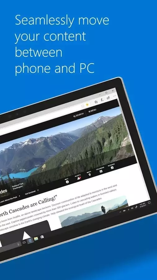 Microsoft Edge Webbrowser von Windows 10 wurde für alle Android-Smartphones verfügbar 7226_3