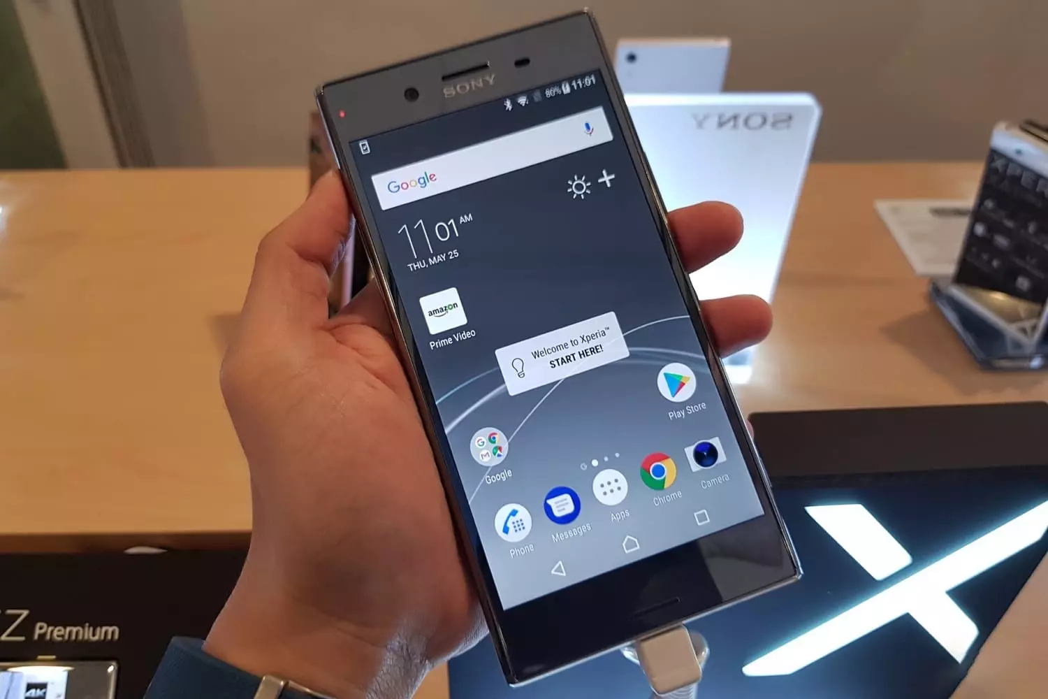 Az új zászlóshajó Sony 2018 fő csalódása lesz 7249_1