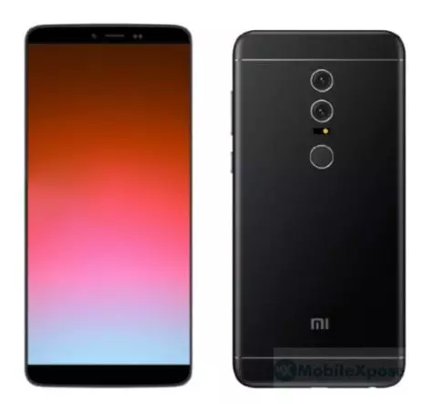 Warmless Xiaomi Redmi Catetan 5 kalayan kaméra ganda mucunghul dina gambar 7263_2