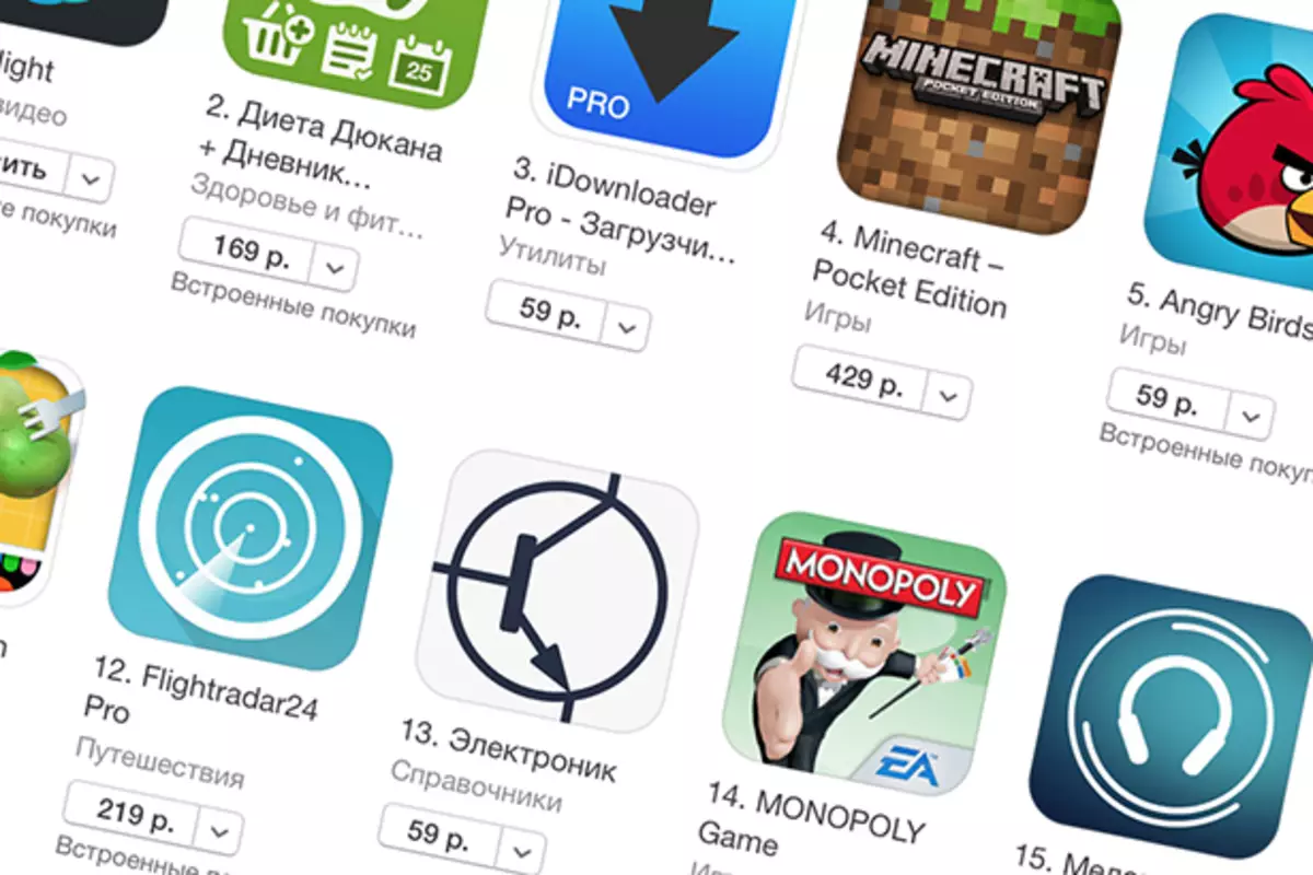 Apple-k prezioen prezioa doitu du Errusiako App Store eta iTunes-en