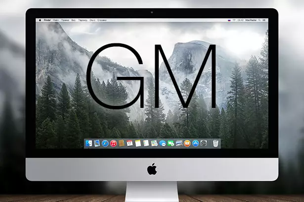 Az Apple megjelent GM verzió OS X Yosemite