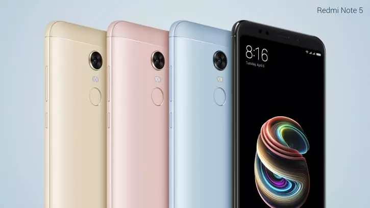 Oznámenie Xiaomi RedMI Poznámka 5 a RedMI Poznámka 5 Pro s bezchybnou obrazovkou a dvojitým fotoaparátom 7784_4