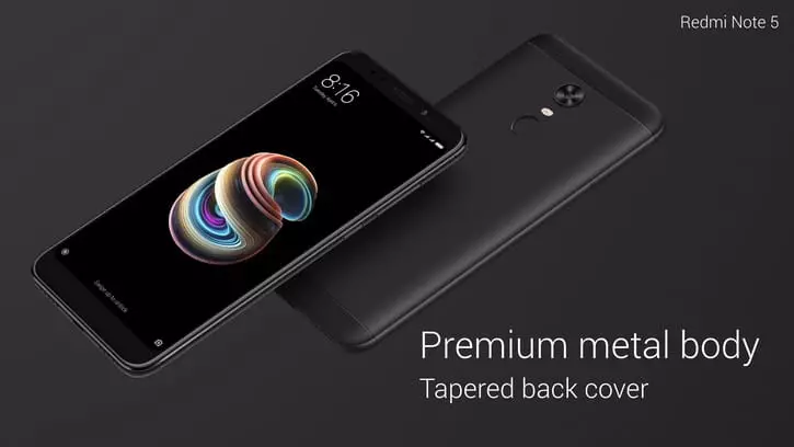 Oznámenie Xiaomi RedMI Poznámka 5 a RedMI Poznámka 5 Pro s bezchybnou obrazovkou a dvojitým fotoaparátom 7784_5