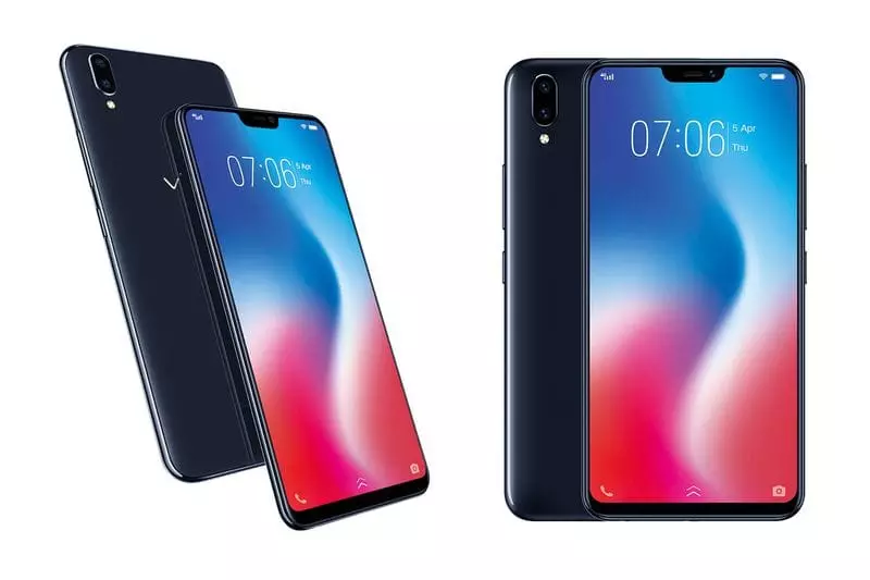 Annuncio vivo v9: smartphone con ritaglio sullo schermo, doppia fotocamera e lavorare su Android 8.1 Oreo 7833_3