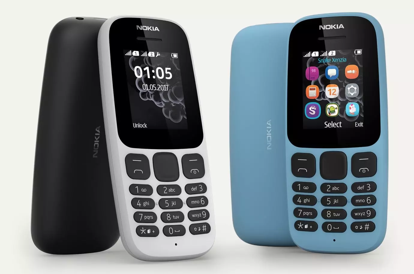 Pengumuman Nokia 105 dan Nokia 130 - Telefon pintar yang paling berpatutan dari syarikat sudah berada di Rusia 7950_1