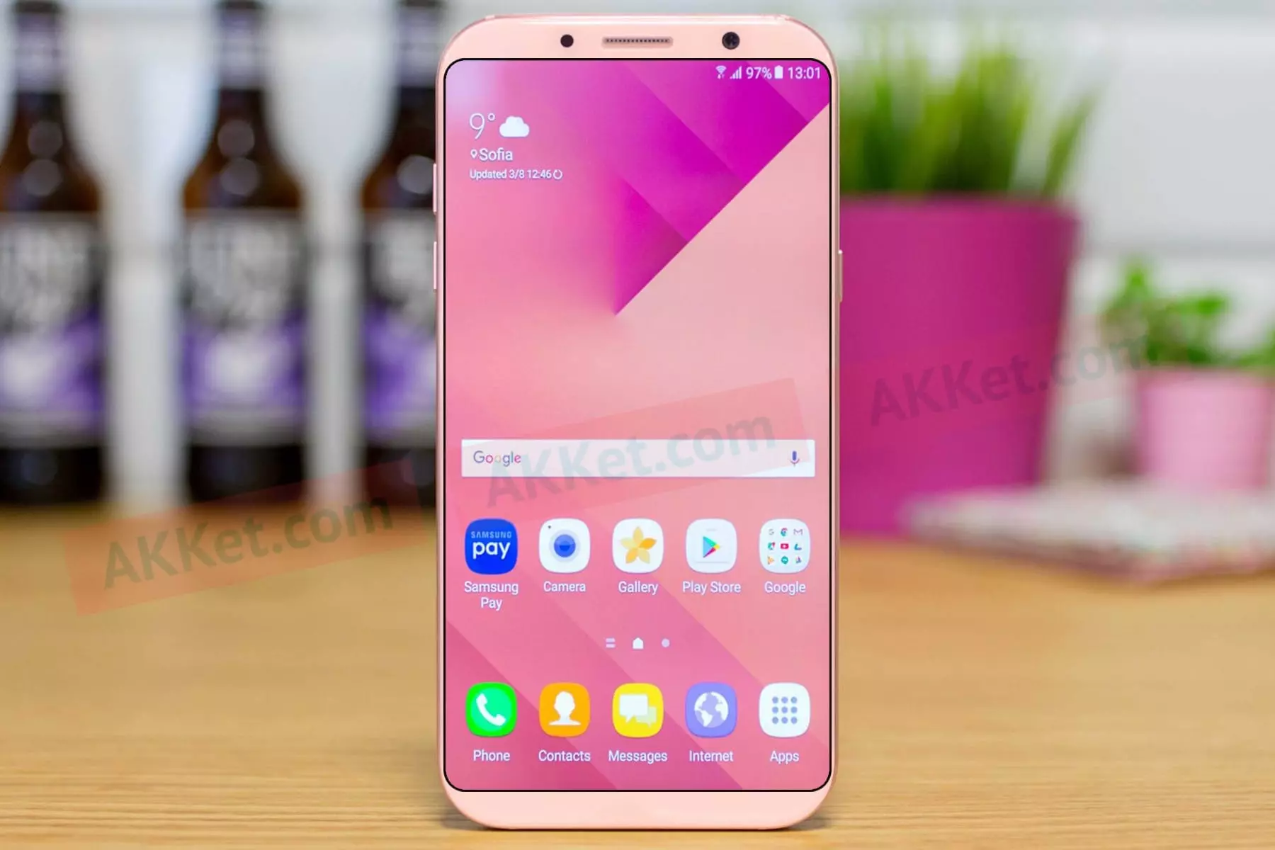 Pregled Samsung Galaxy A7 (2018) najprej pokazal na živo fotografije, in je razočaran vse 7983_1