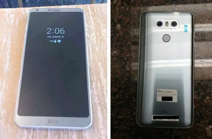 LG G6 फोटो वास्तविक