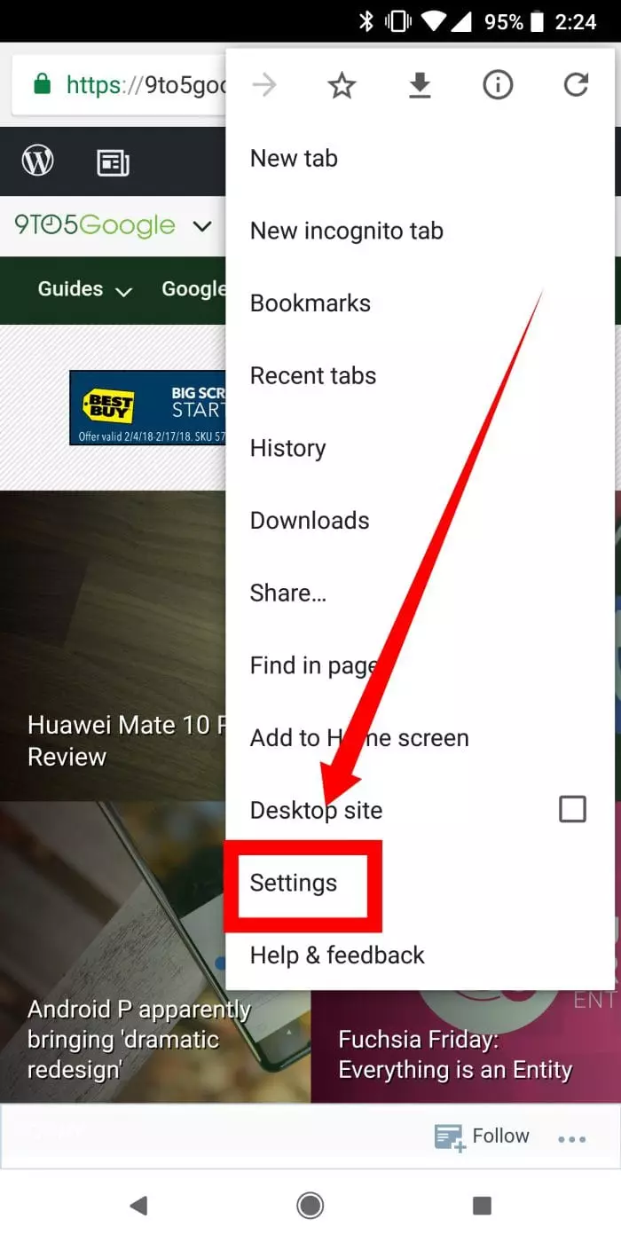 သင်၏စမတ်ဖုန်းနှင့်ကွန်ပျူတာပေါ်တွင် Google Chrome တွင် autorun video ကိုမည်သို့ပိတ်ရမည်နည်း 8329_3