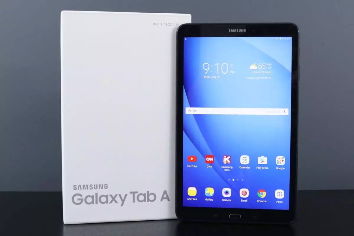 Samsung Galaxy Tab A 10.1 (2016) malitere imelite tupu Android 7.0 Nougat 8364_1