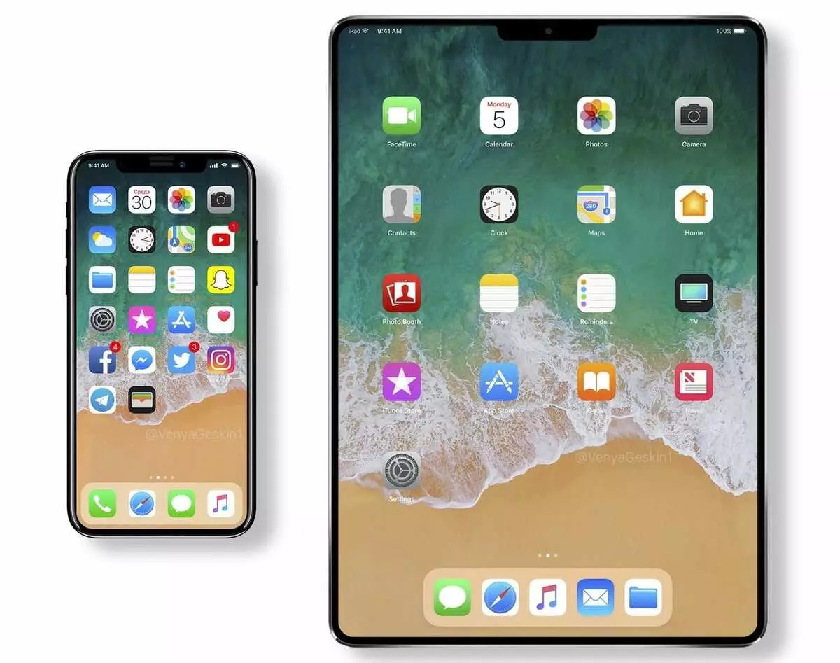 Apple va a establir en noves tauletes iPad Pro 2018 cara de l'escàner Face ID 8876_3