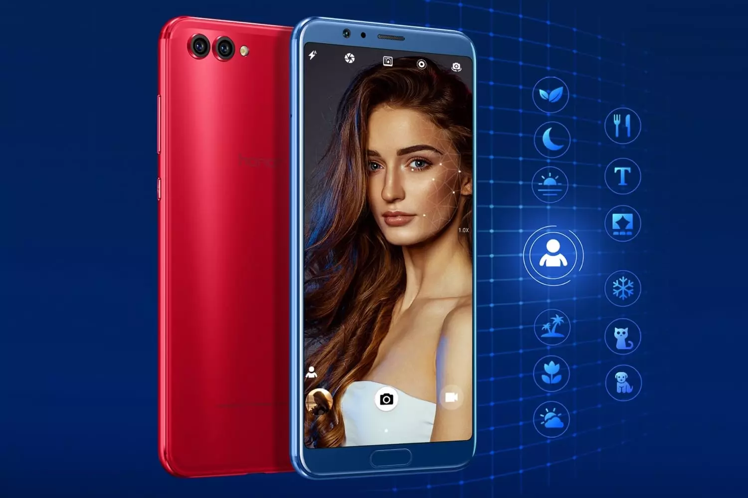 घोषणा Huawei सम्मान V10 - सस्ती बेमलेस फ्लैगशिप, जो कई खरीदना चाहते हैं 8923_3