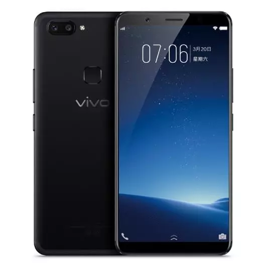 Ogeysiiska Vivo X20 iyo X20 Waxaa lagu daray taleefanka casriga ah si weheliso scanner wejiga iyo laba kaamirooyin ah 9050_4