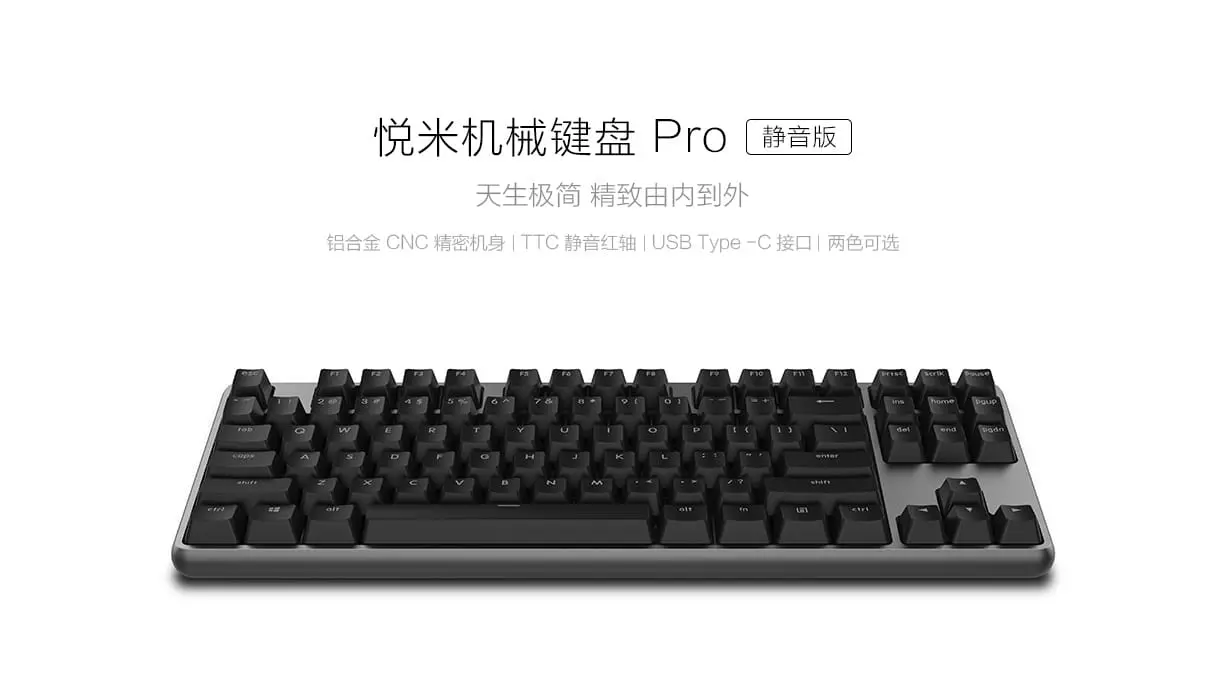 Xiaomi Yuemi Mehāniskā pro - Premium mehāniskā tastatūra 9120_1