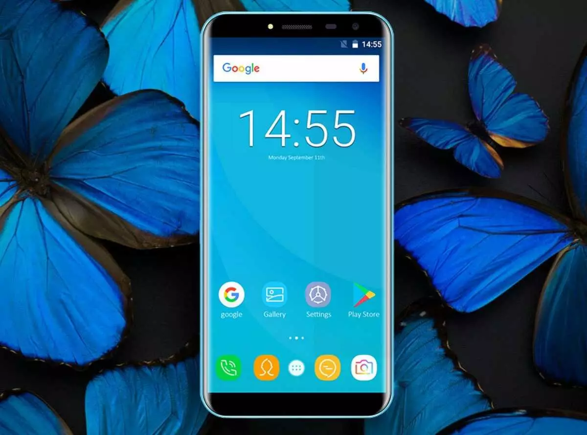 Oukitel k6 घोषणा - एनएफसी मॉड्यूल के साथ रखने के लिए उत्कृष्ट गर्म स्मार्टफोन 9123_1