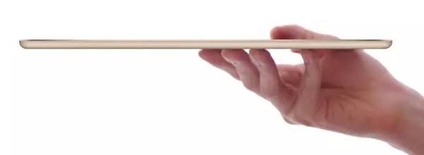 Realistiese konsep iPad Air 2 en iPad Mini Retina 3 in iPhone 6 styl