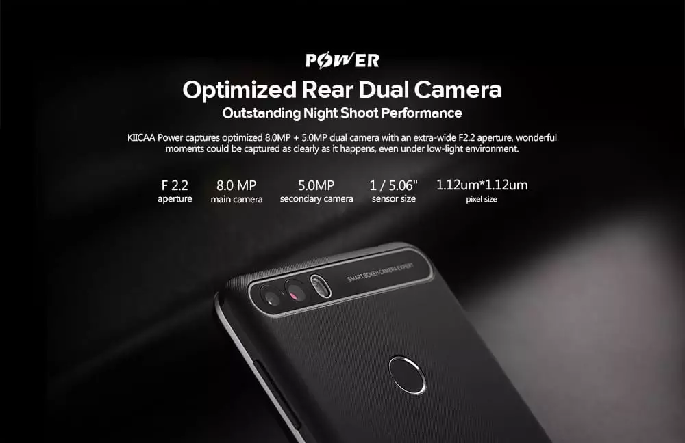 Leagoo kiicaa macht - Dûbel Camera Smartphone en Record Autonomy foar $ 60 9162_2