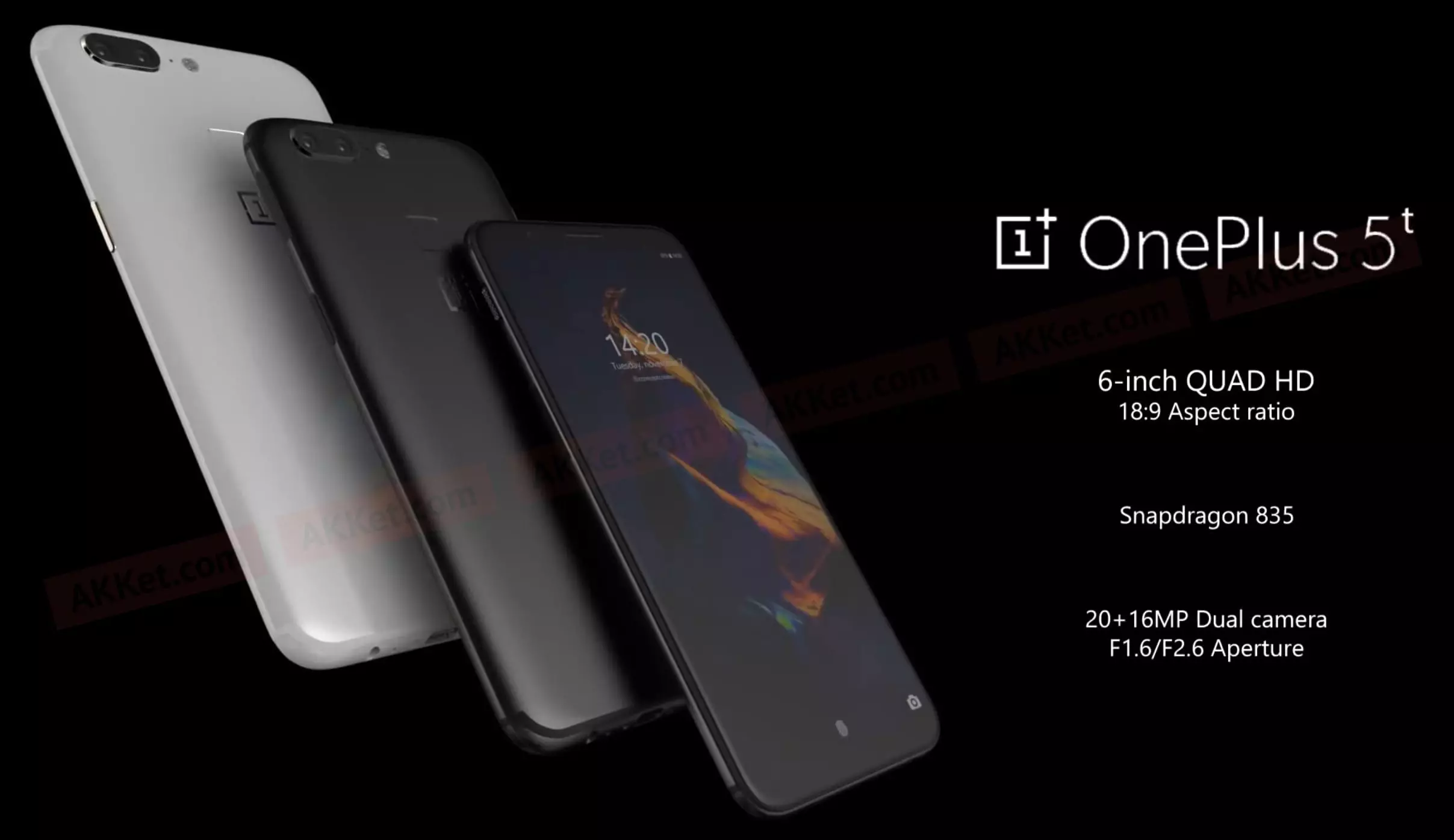 અતિશય સુંદર OnePlus 5t બધા બાજુઓથી વિડિઓ અને ફોટા પર બતાવવામાં આવે છે - વર્ષનો શ્રેષ્ઠ ફ્લેગશિપ 9231_4