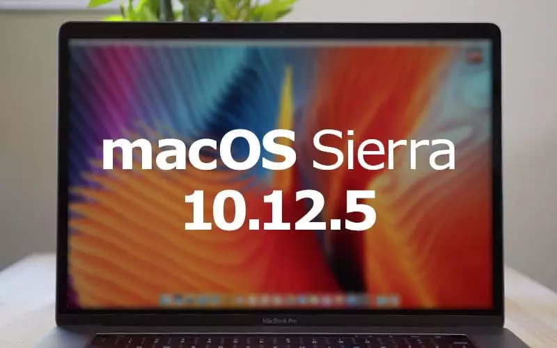Last ned MacOS Sierra 10.12.5 med Mac-feilkorreksjon 9289_1