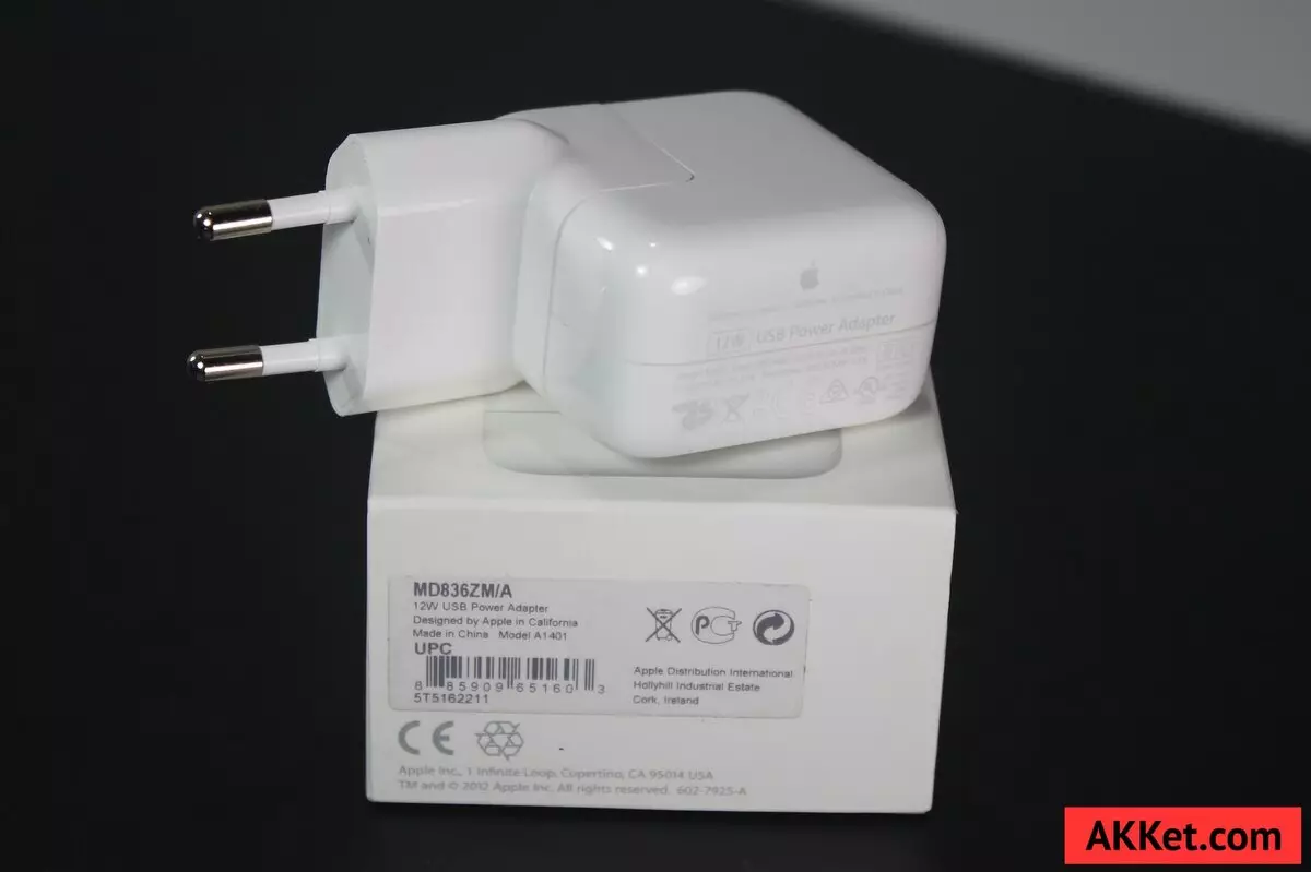 Adaptador de alimentación USB de Apple 12W iPhone iPad 12